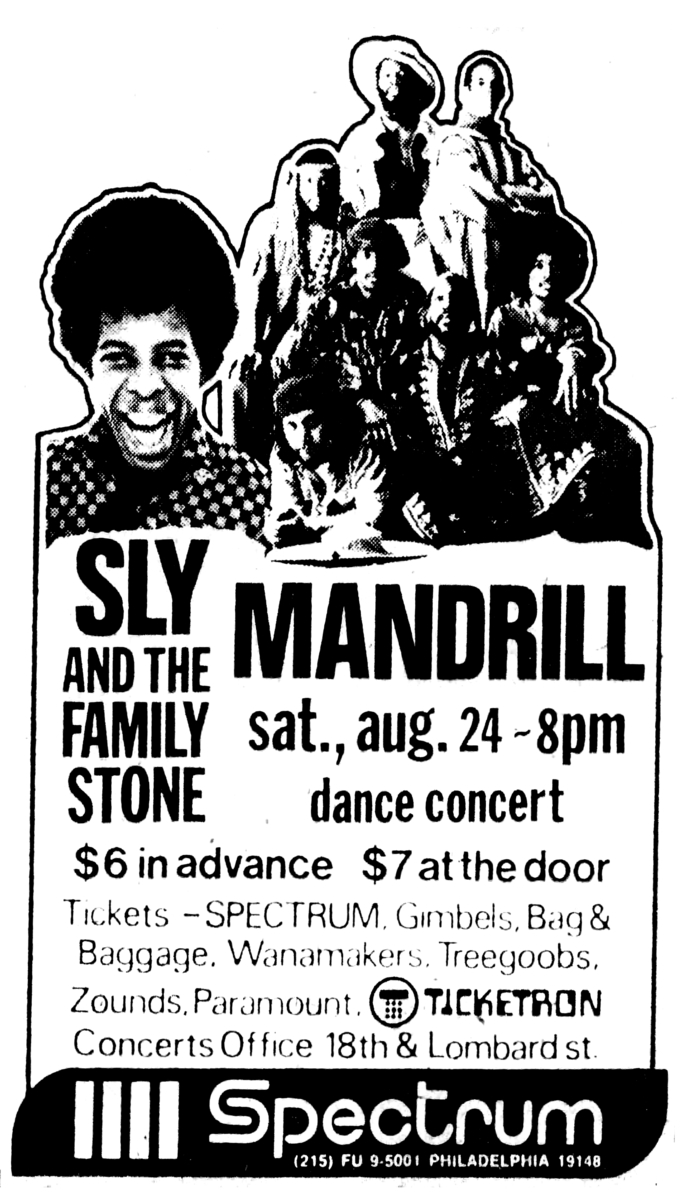 Sly and the Family Stone's Concert & Tour History | Concert Archives