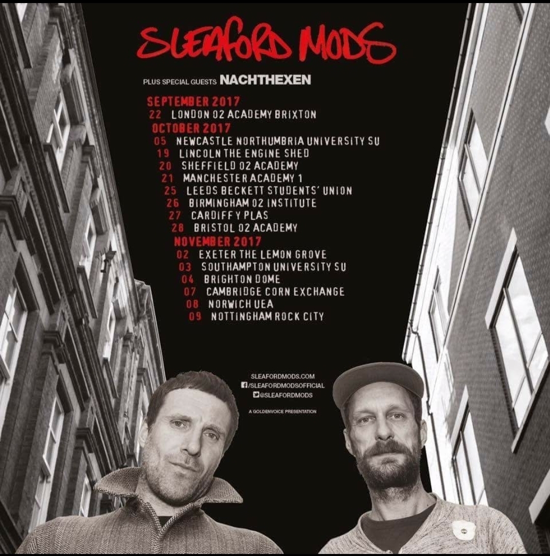 Sleaford Mods's Concert & Tour History | Concert Archives