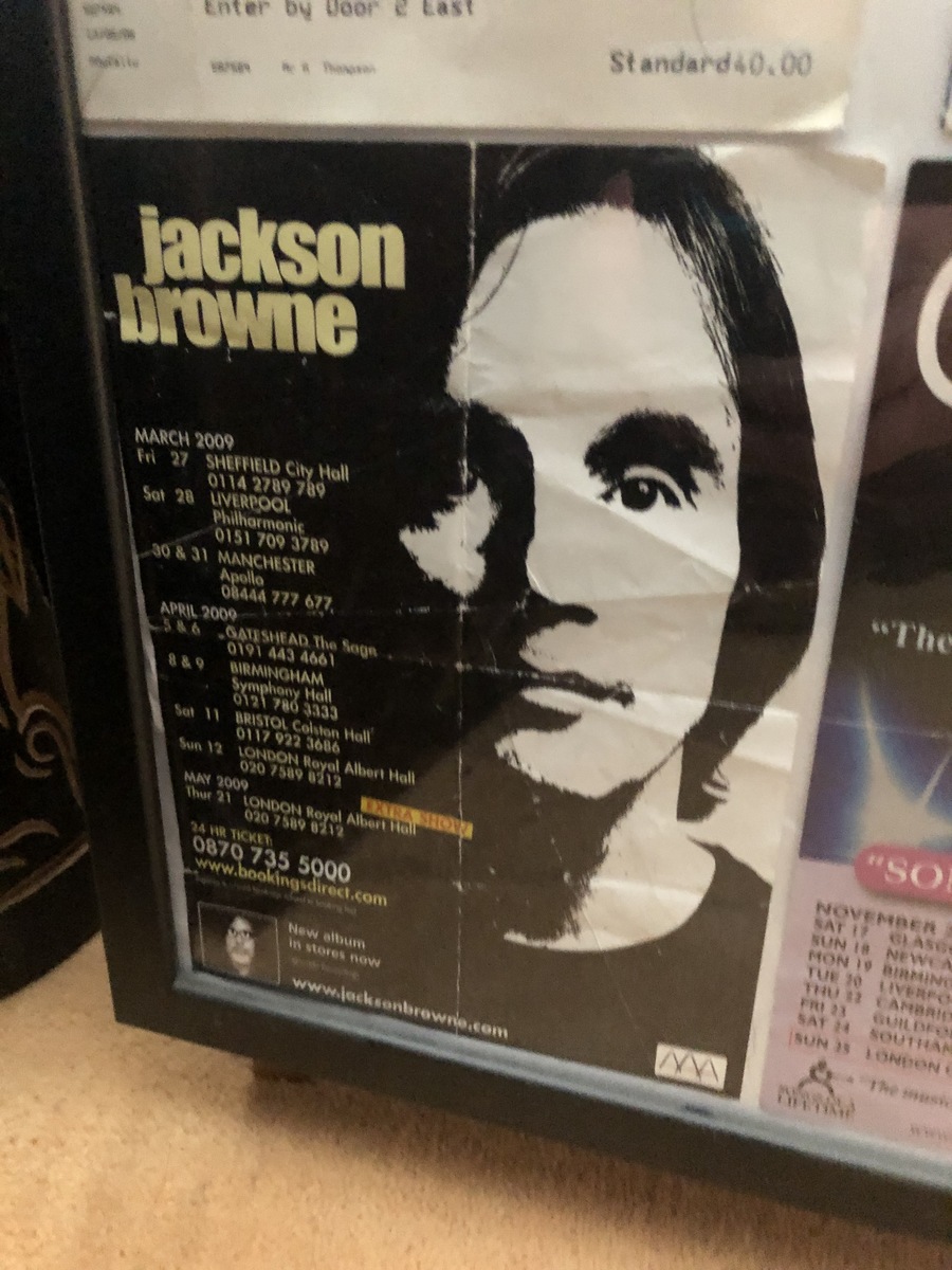 Jackson Browne's Concert & Tour History | Concert Archives