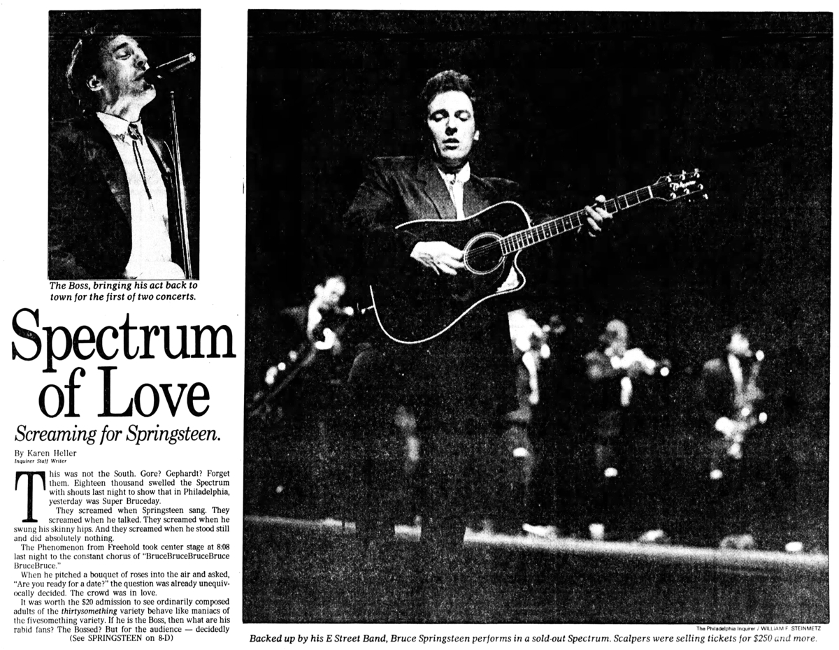The Concert History of The Spectrum Philadelphia, Pennsylvania, United ...