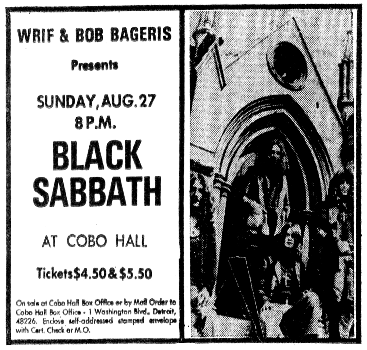 Concert History of Cobo Hall Detroit, Michigan, United States | Concert ...