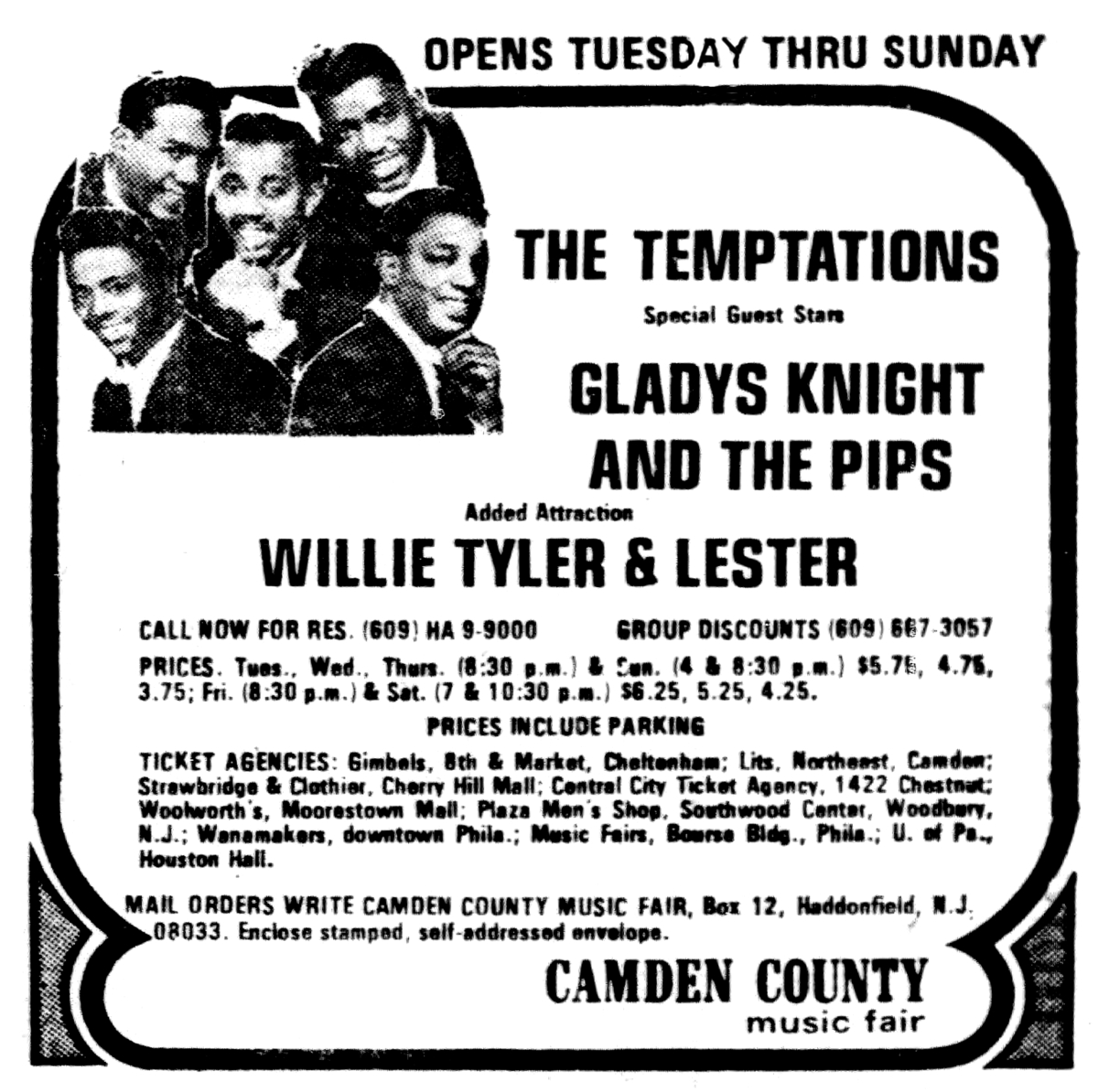 The Temptations Concert & Tour History (Updated for 2022) | Concert ...