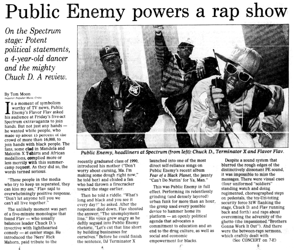 Public Enemy Concert & Tour History | Concert Archives