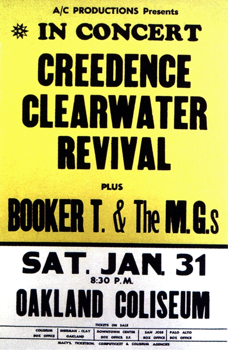 Creedence Clearwater Revival Concert & Tour History | Concert Archives