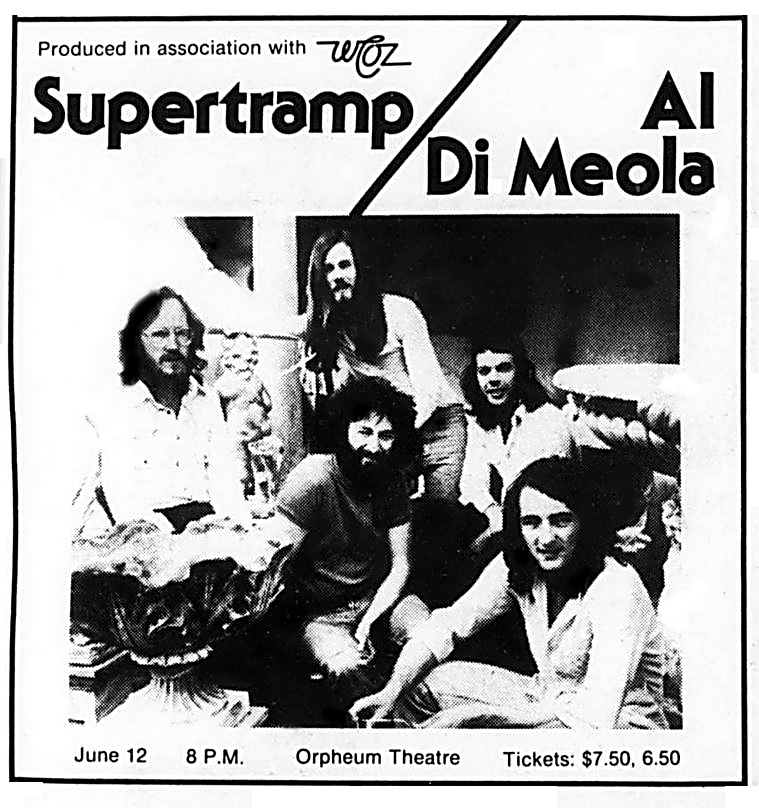 Supertramp Concert & Tour History | Concert Archives