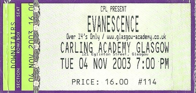 Finger Eleven Concert & Tour History | Concert Archives