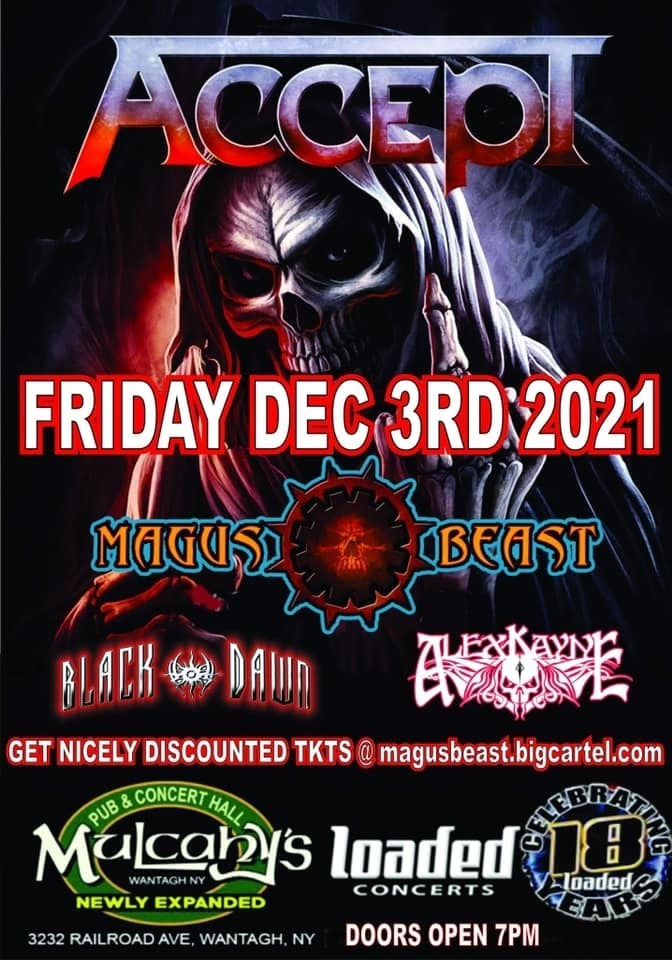 Accept Concert & Tour History (Updated for 2022 - 2023) | Concert Archives