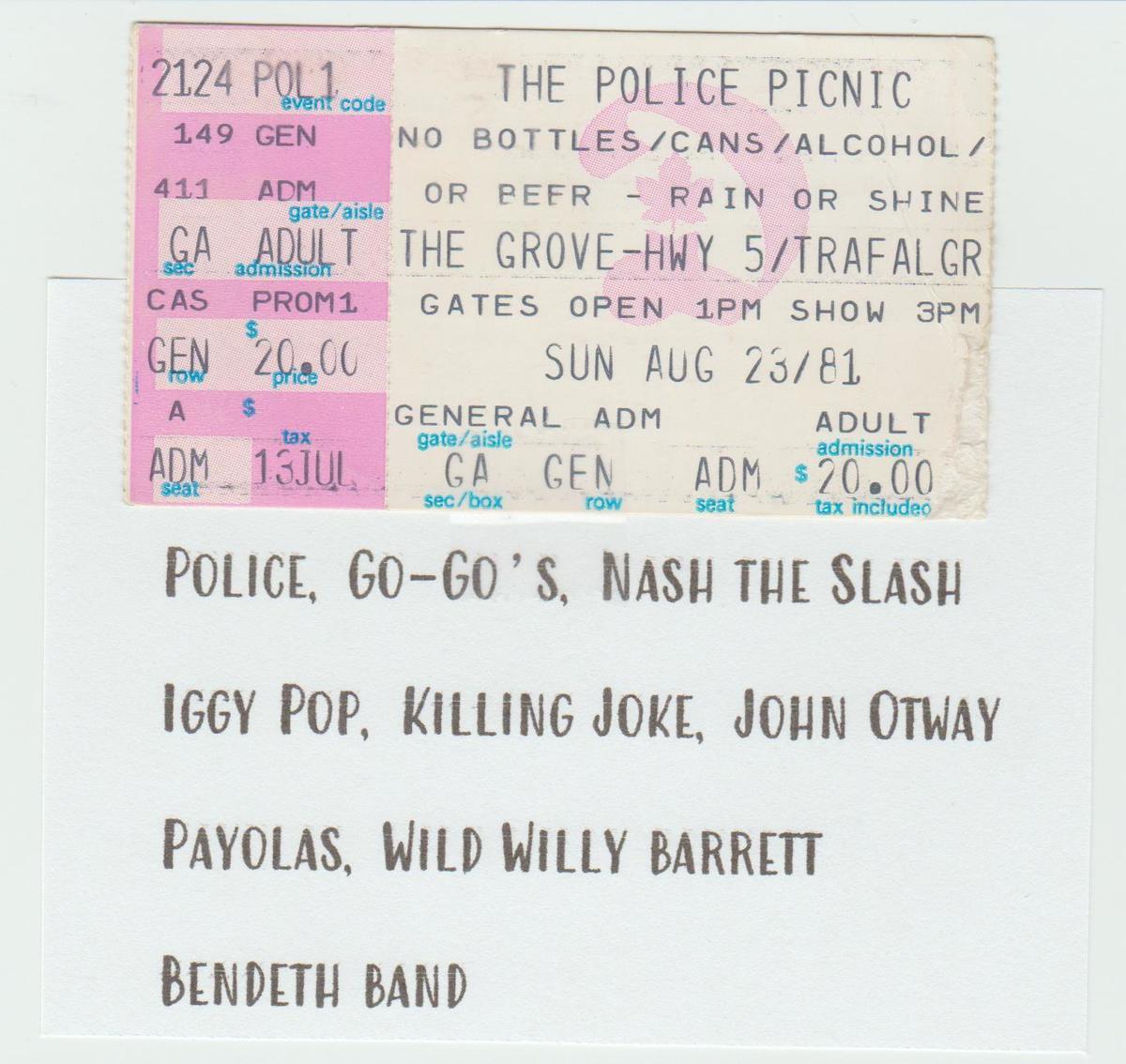 The Police Concert & Tour History (Updated for 2022) | Concert Archives