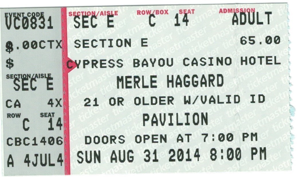 Merle Haggard Concert & Tour History | Concert Archives