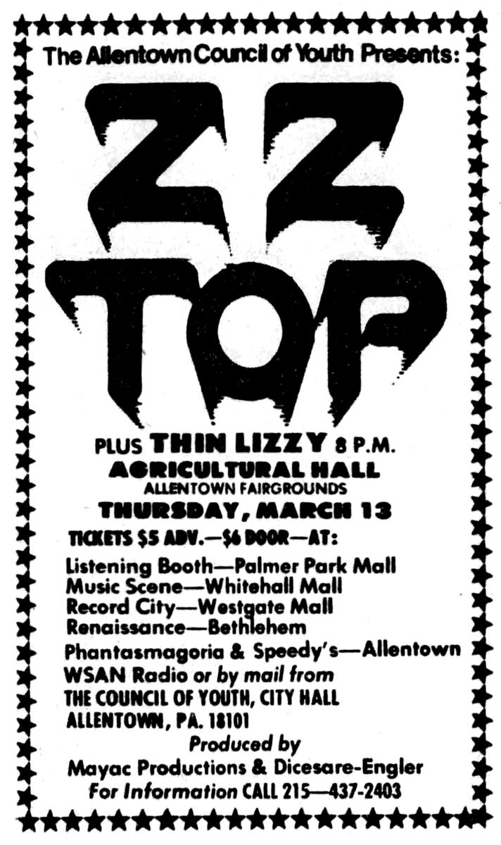 ZZ Top Concert & Tour History (Updated for 2022) | Concert Archives