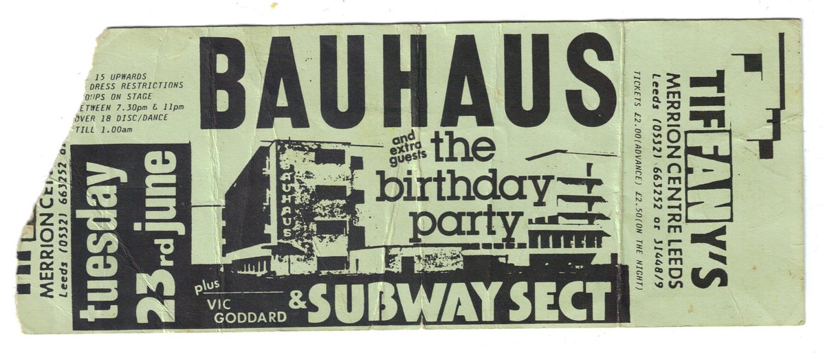 The Birthday Party Concert & Tour History | Concert Archives