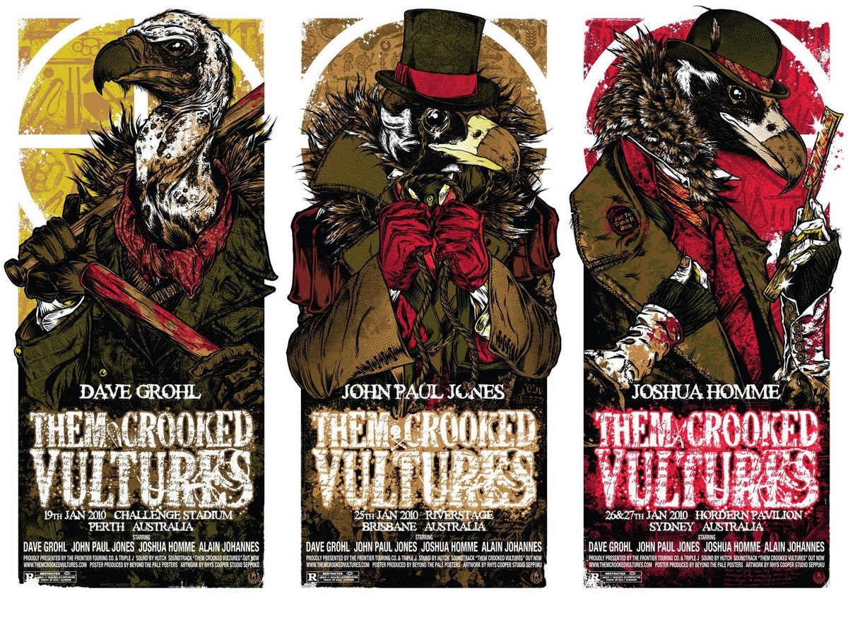 Them Crooked Vultures Concert & Tour History | Concert Archives