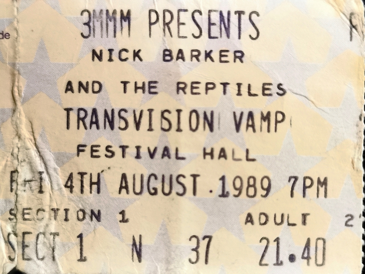 Transvision Vamp Concert & Tour History | Concert Archives