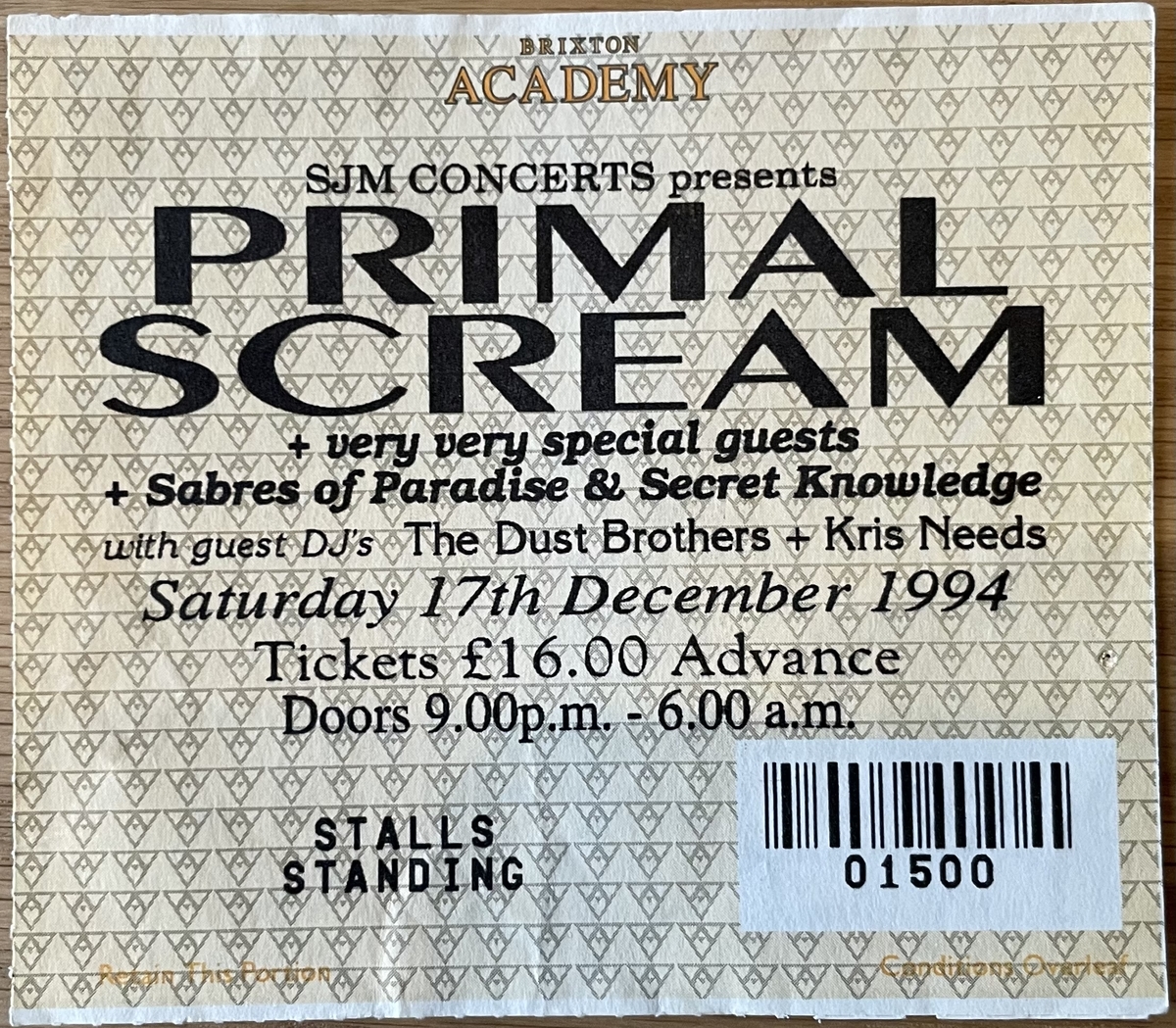 Primal Scream Concert & Tour History (Updated for 2022) | Concert Archives
