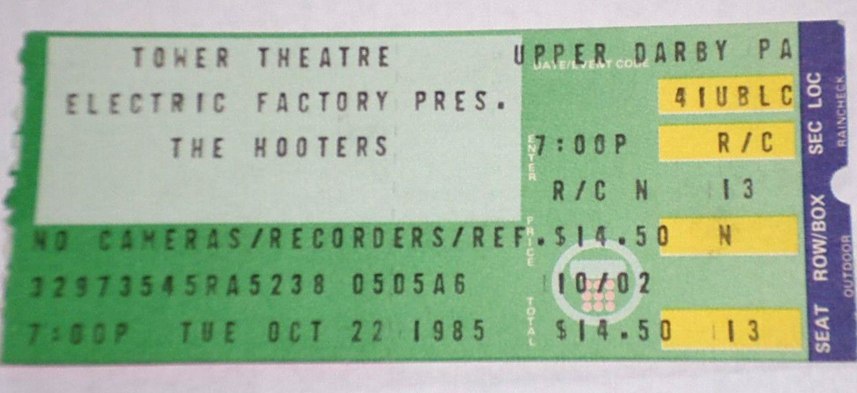 The Hooters Concert & Tour History (Updated for 2022) | Concert Archives