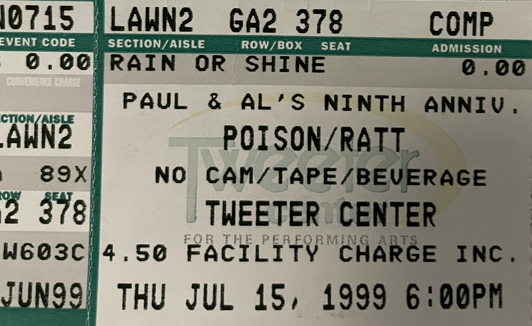 Ratt Concert & Tour History (Updated for 2022) | Concert Archives