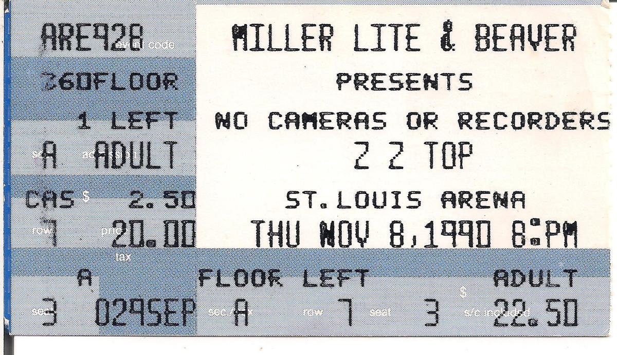 ZZ Top Concert & Tour History (Updated for 2022) | Concert Archives