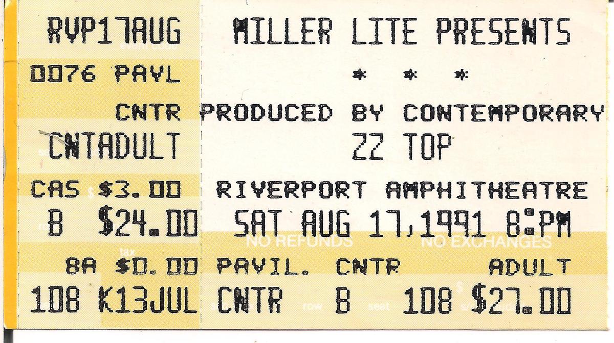 ZZ Top Concert & Tour History (Updated for 2022) | Concert Archives