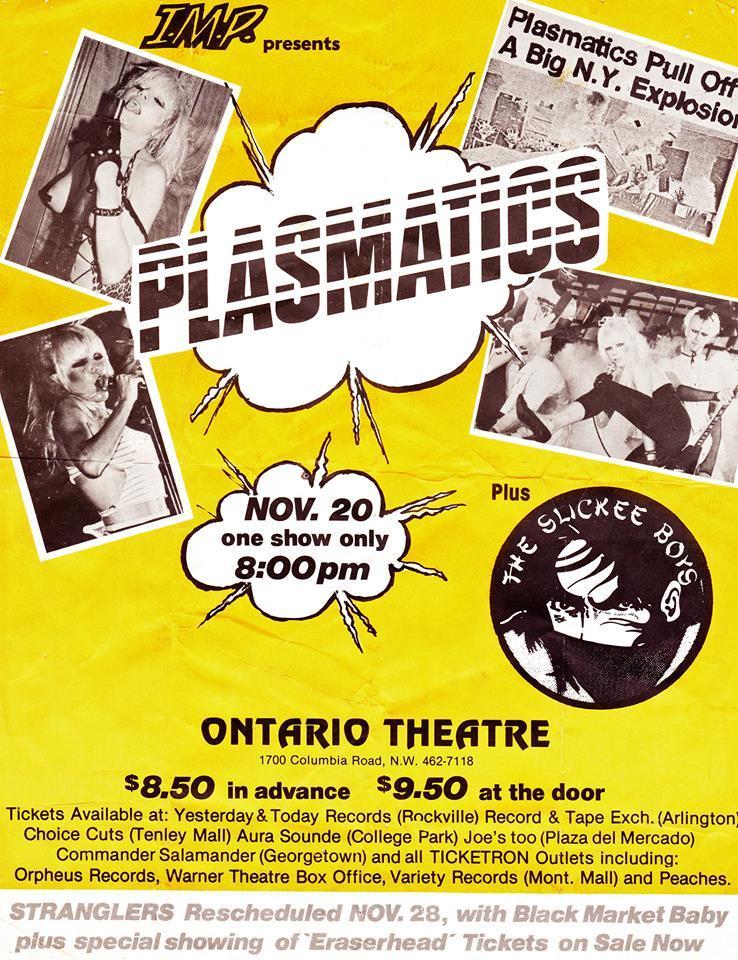 Plasmatics's Concert & Tour History | Concert Archives