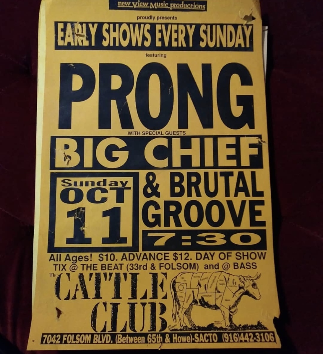 The Concert History of Cattle Club Sacramento, CA | Concert Archives