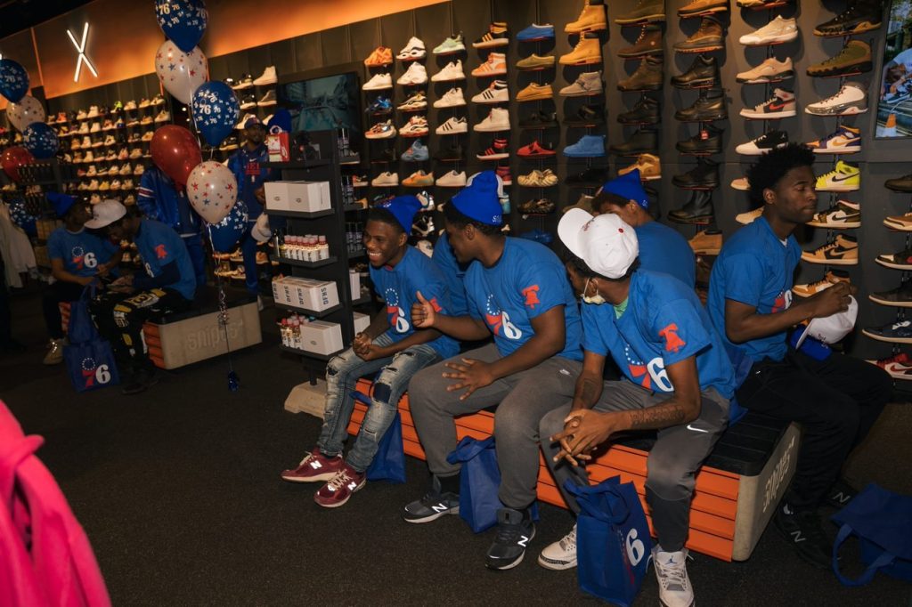ONE SHOT, ONE GOAL – SNIPES X PHILADELPHIA 76ERS | SNIPES USA