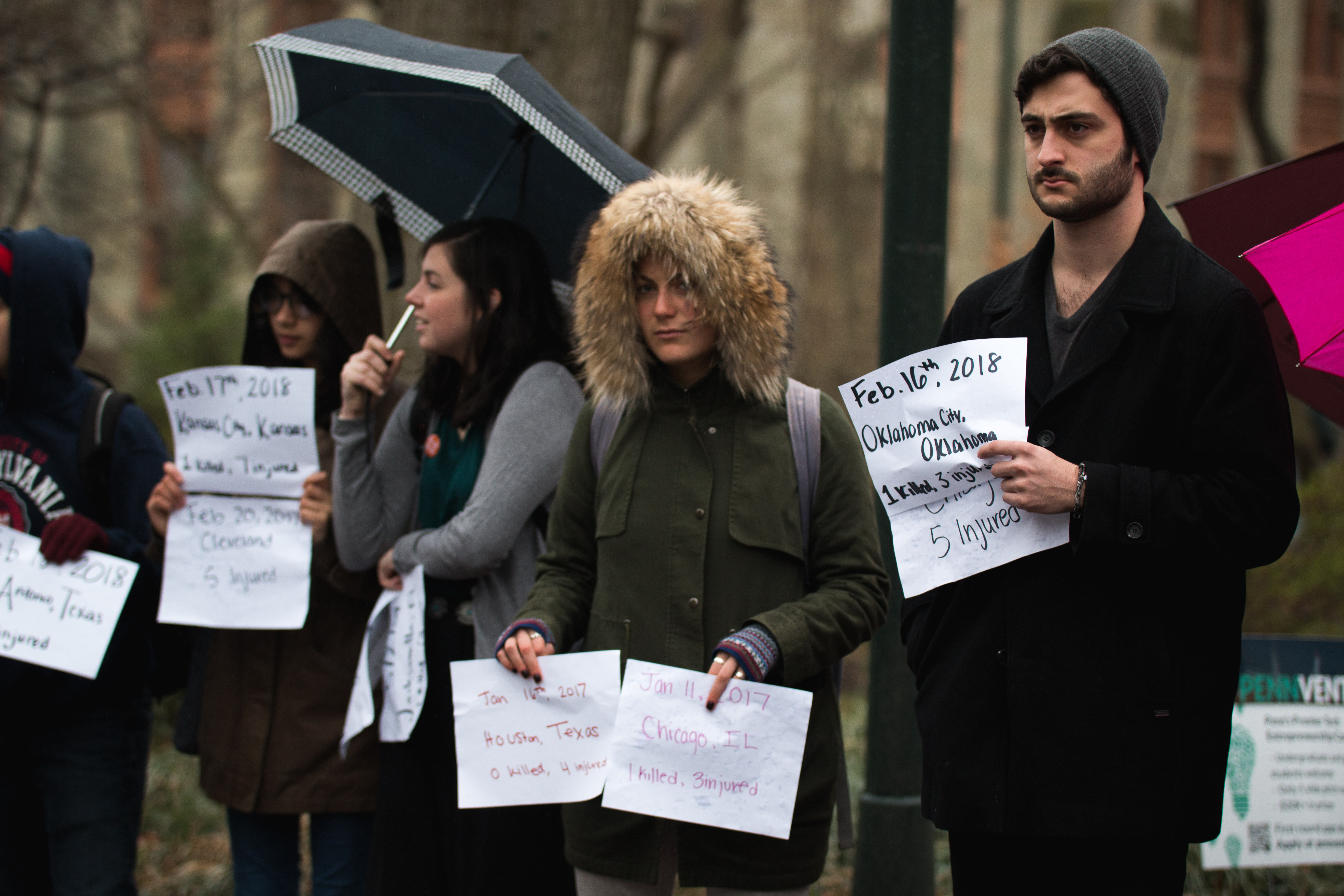 Photo Gallery | Penn students, faculty take a stand against gun ...