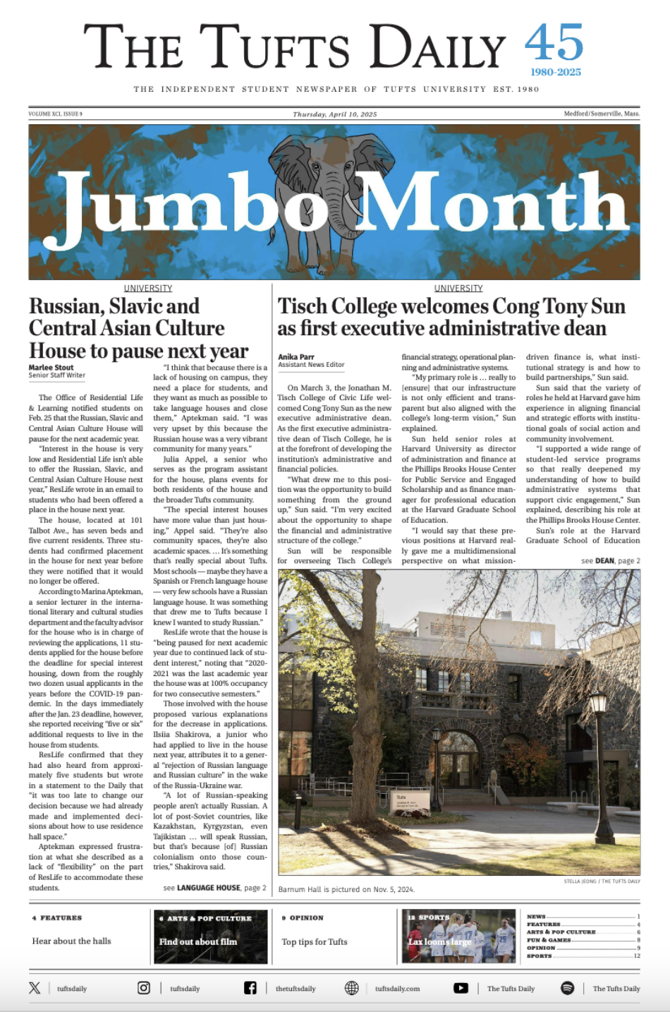 Emma So - The Tufts Daily