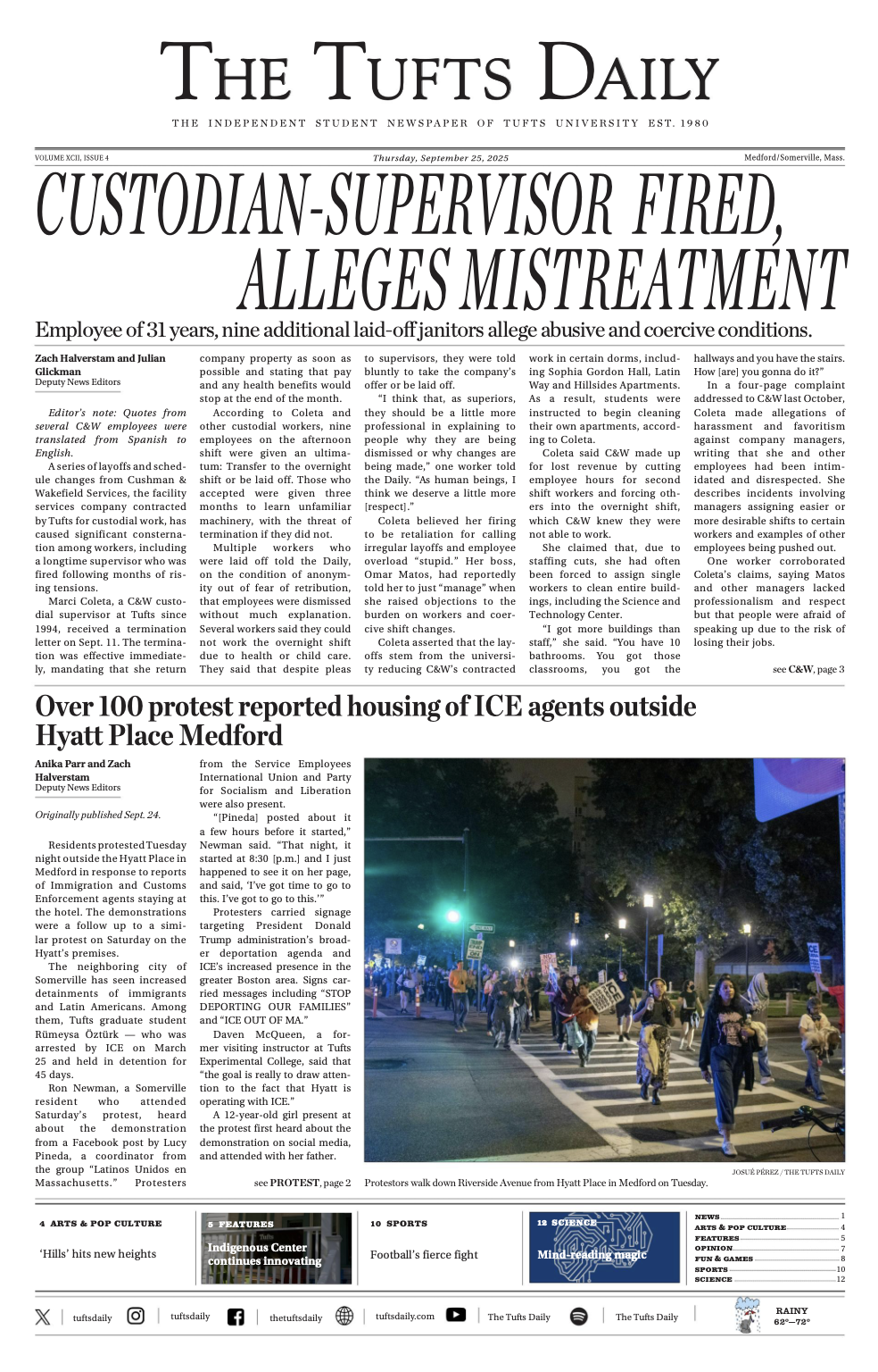 Op-ed: Try again, President Kumar: Renewing calls for Tufts to adopt ...