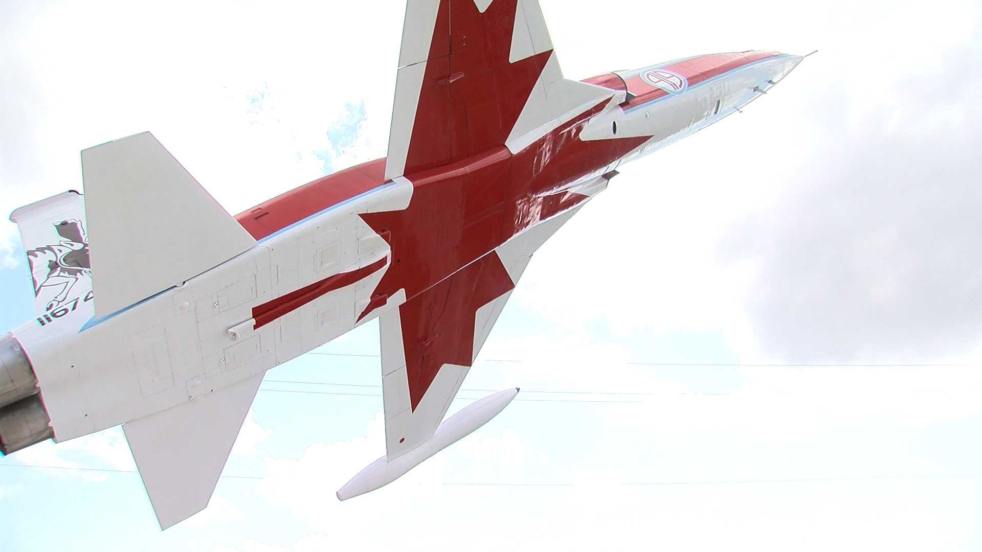 Iconic CF-5 Freedom Fighter lands new home at Kamloops Airport | CFJC ...