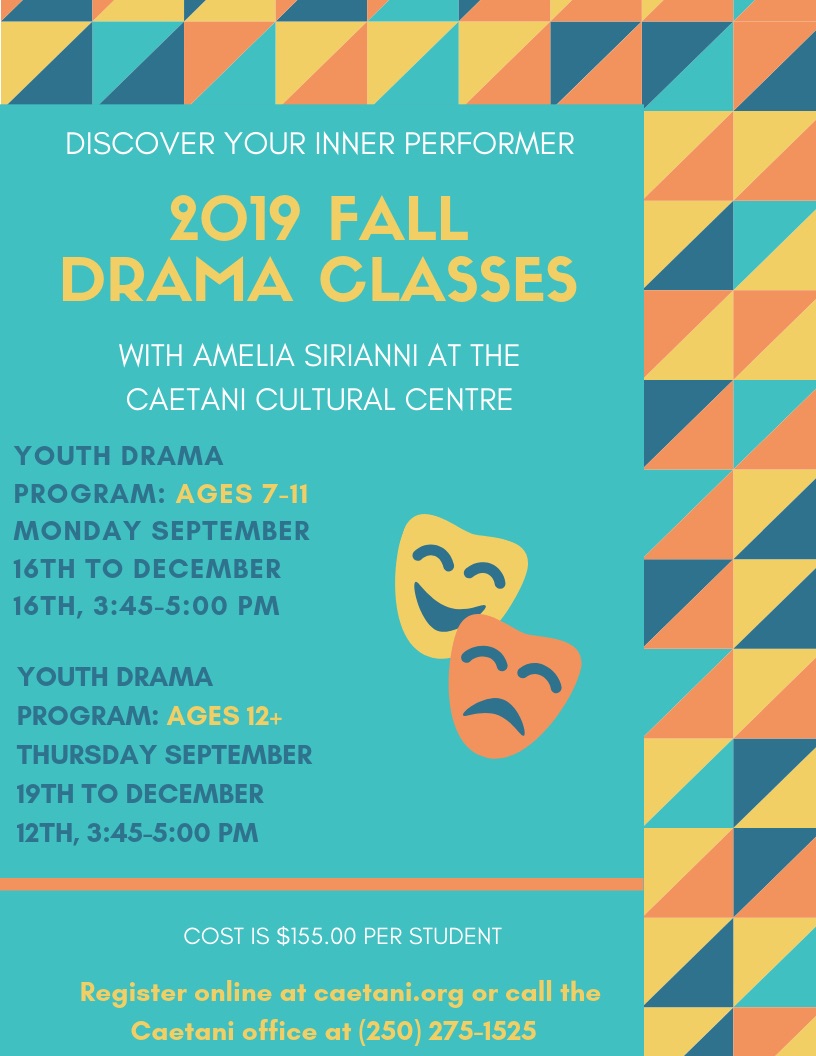 Youth Drama Program | Vernon Matters