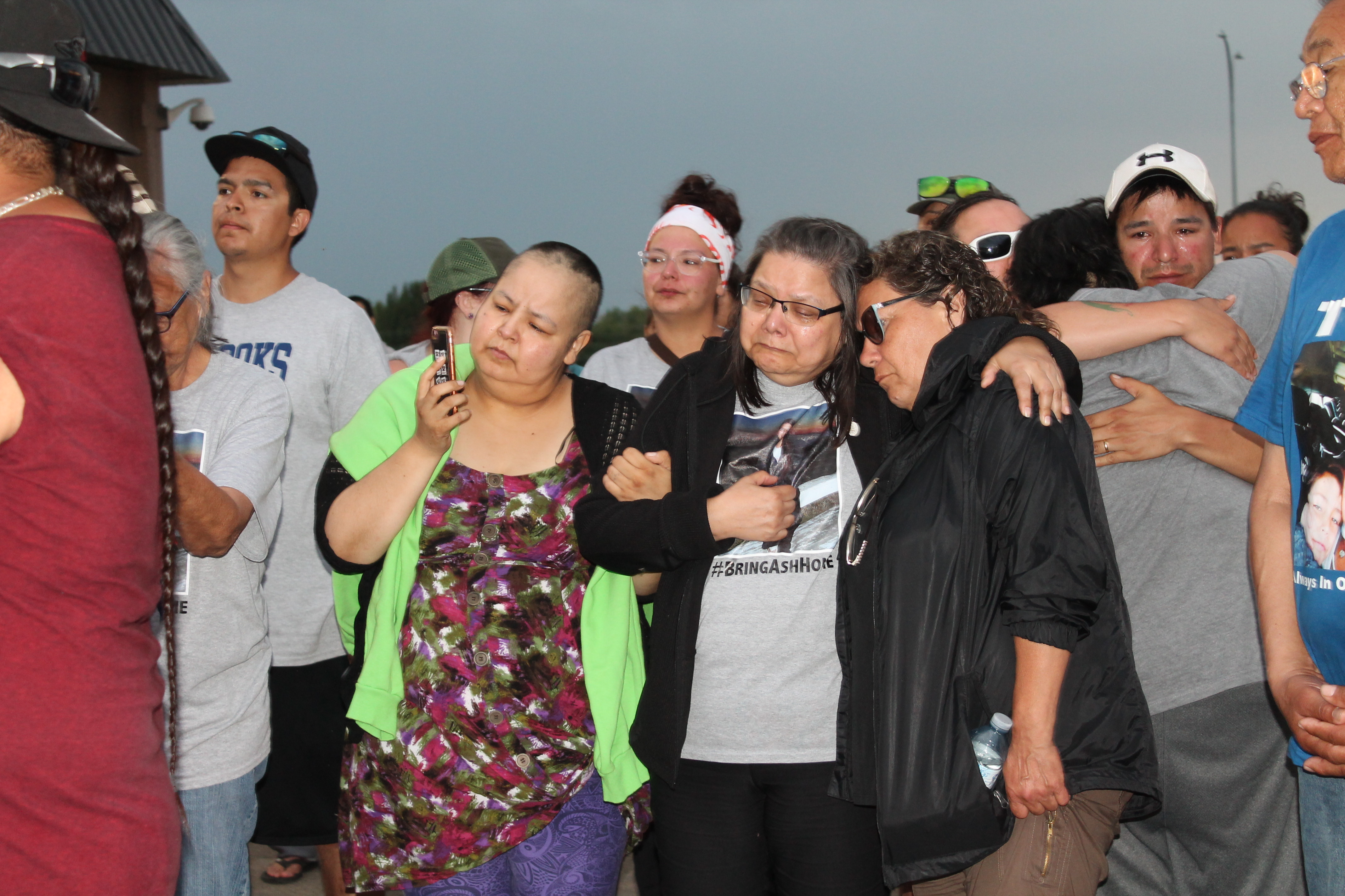 Walk for missing women Ashley Morin, Tiki Laverdiere returns home ...