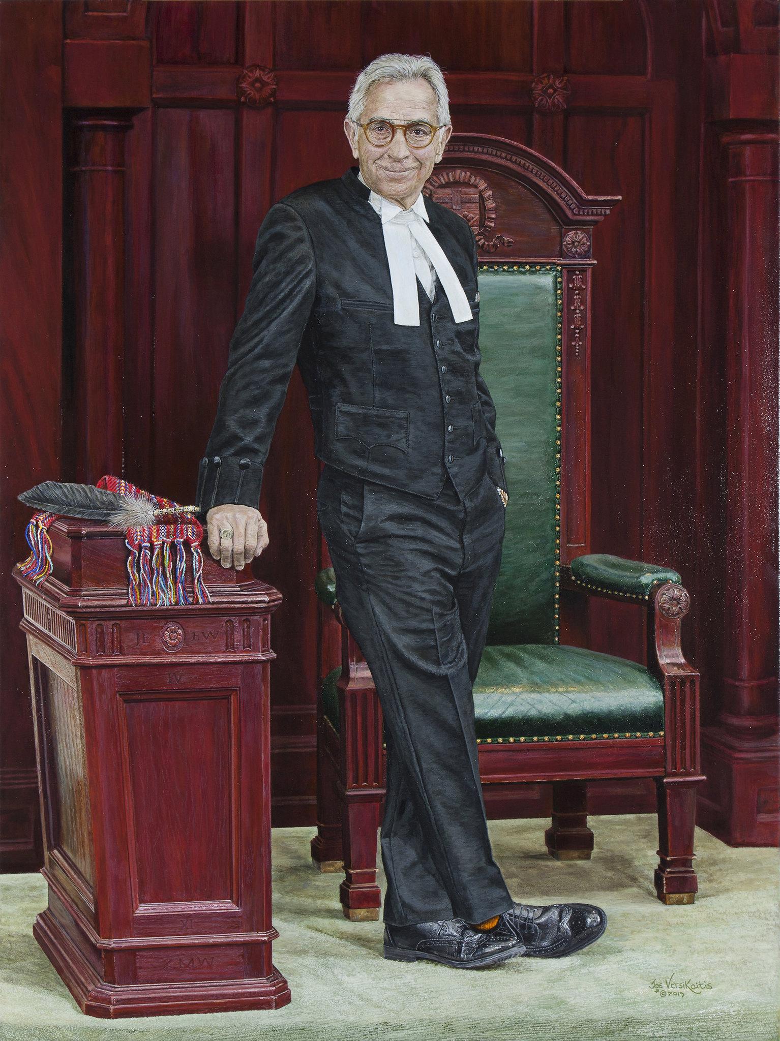 Wanner’s official portrait unveiled in legislature | CHAT News Today