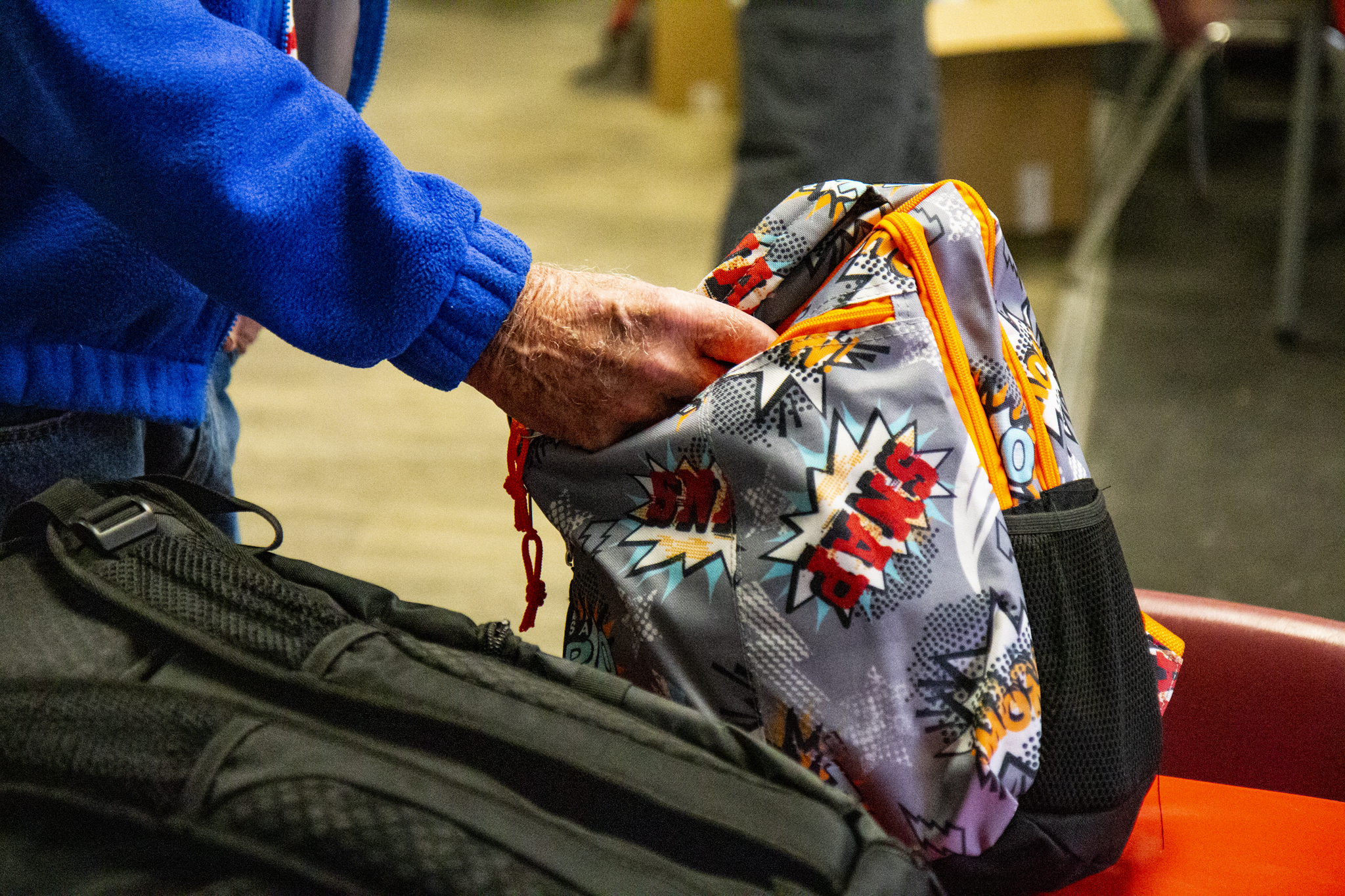 Homeless receive blessings in a backpack | Vernon Matters