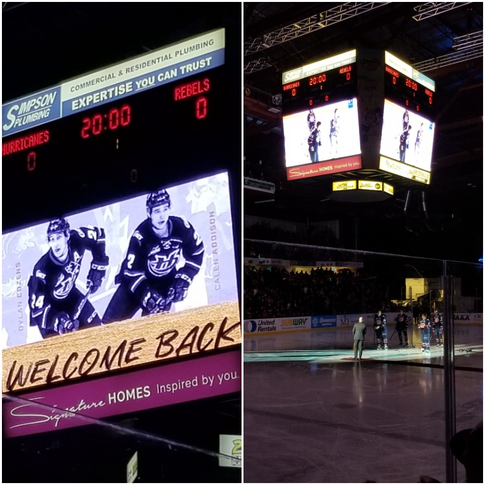 Hurricanes extend win streak to three as Cozens and Addison return to ...