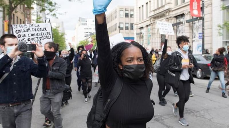Crowds protest against anti-black racism, police impunity in Montreal ...