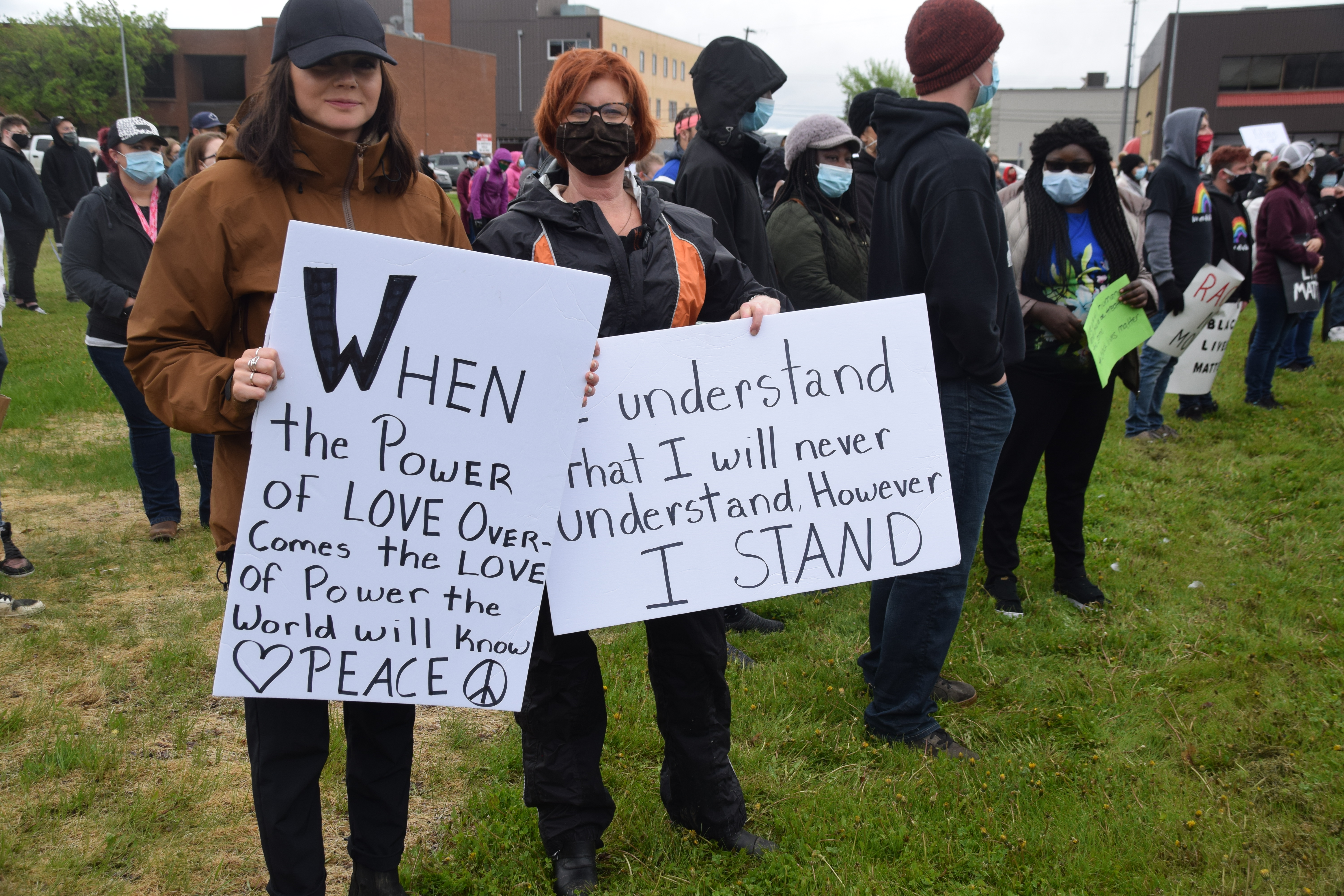 Black Lives Matter protest draws in massive crowd of supporters ...