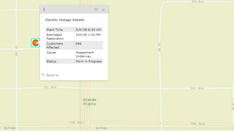 Power outage in downtown Grande Prairie | EverythingGP
