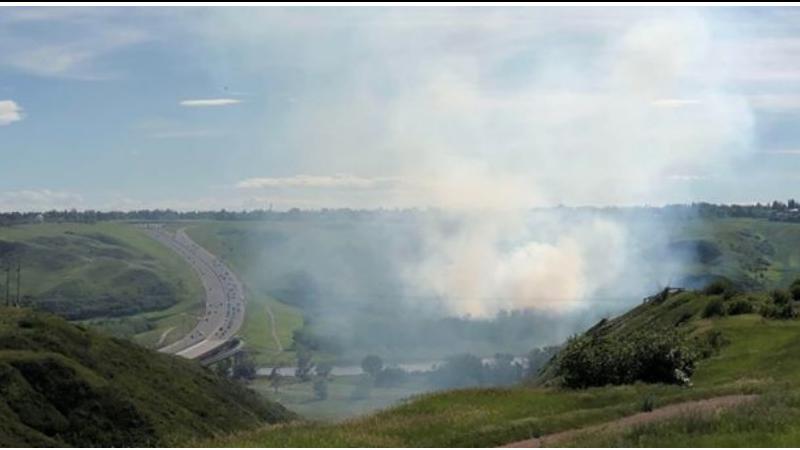 Crews respond to brush fire in Lethbridge’s river bottom | Lethbridge ...