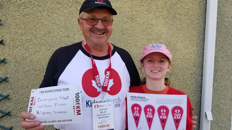 P.A. man walks 100 km in memory of late wife | paNOW