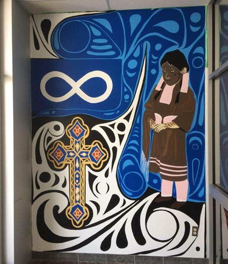 New Métis mural unveiled at Red Deer school | rdnewsnow.com
