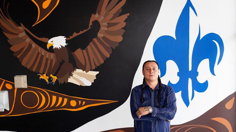 New Métis mural unveiled at Red Deer school | rdnewsnow.com