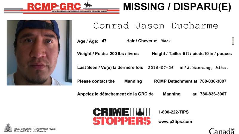 Manning RCMP continue search for man missing since 2016 | EverythingGP
