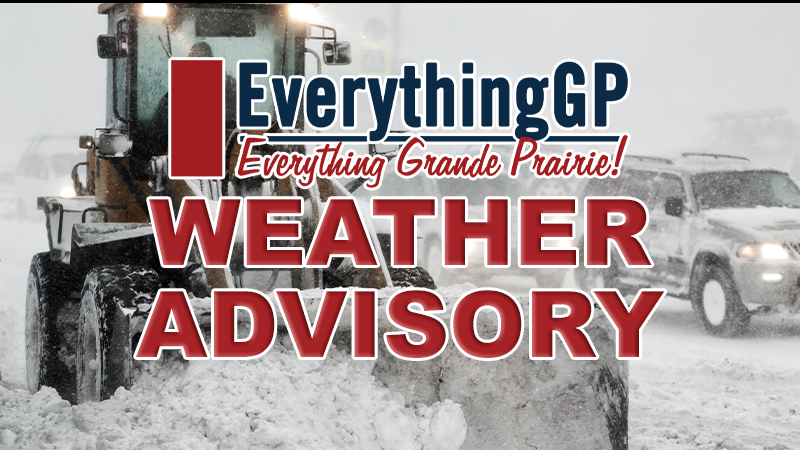 UPDATE: Snowfall warning ended for Grande Prairie area | EverythingGP
