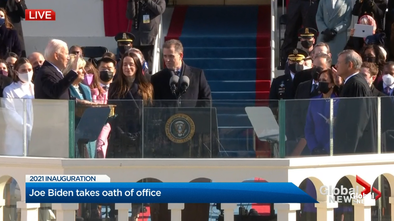 Joe Biden sworn in as 46th president of the United States | CFJC Today ...