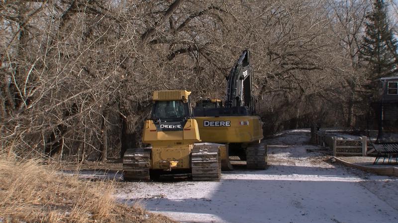 City moving to complete final leg of Harlow flood protection berm ...