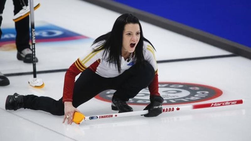 Team Canada’s Einarson takes sole possession of first at Hearts after ...