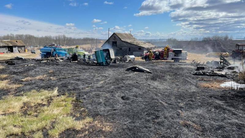 RM of Meota grass fire leads to ban | battlefordsNOW
