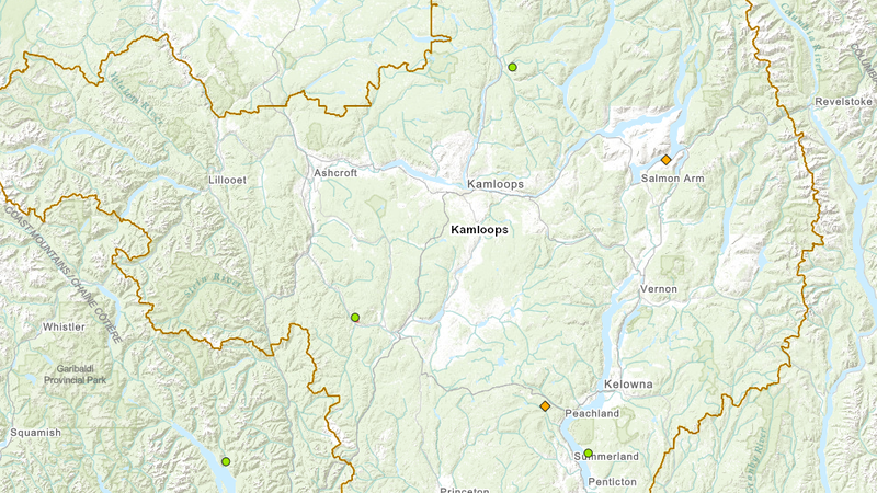 Two wildfires in the Kamloops Fire Centre to start May long weekend ...