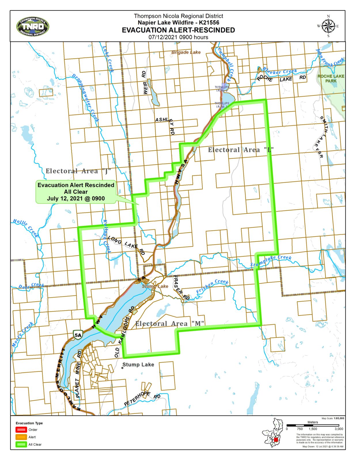 Evacuation alerts lifted around Napier Lake, Deka Lake fires | CFJC ...