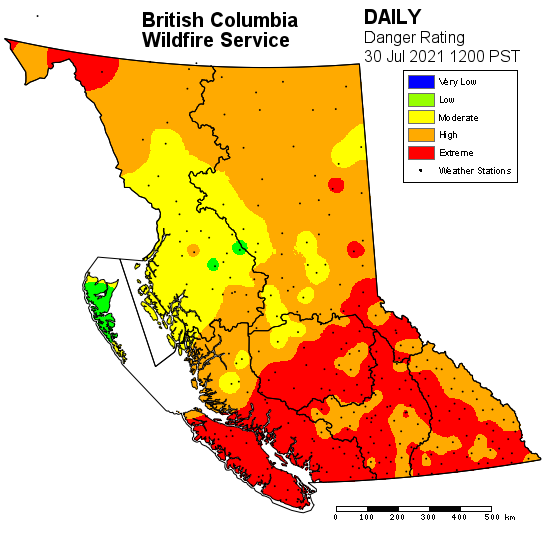 Wildfire worries rise in Kamloops Fire Centre as BC long weekend ...
